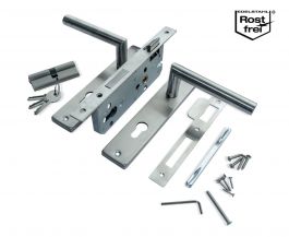 Locinox | Garden gate lock - Complete set | Stainless steel | Fenceonline